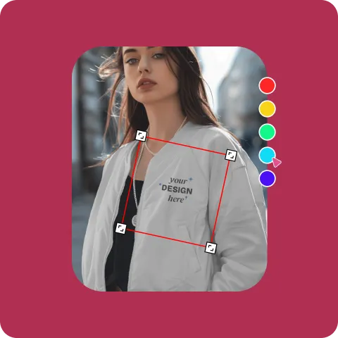 Free Jacket Mockup Generator Online with Mockey